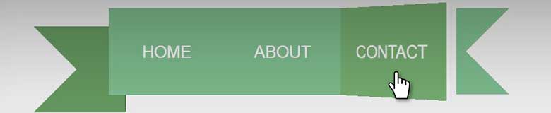 3d Folding Menu Effect With Css Web Tutorial Source